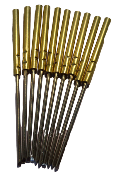 Pin extender for Peco point motors - 1mm pins - (10 pack) – HobbyTrax