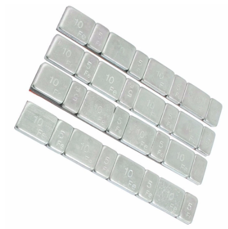 Self adhesive metal weights for model railways 5g and 10g – HobbyTrax
