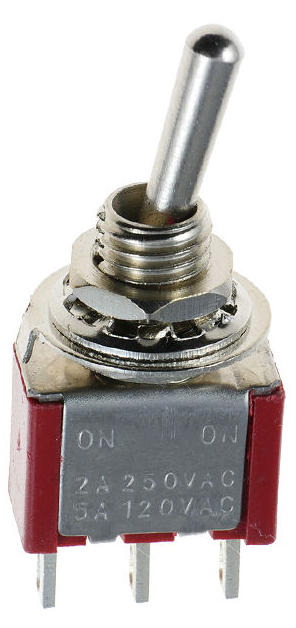 Switch single pole double throw (SPDT) ON-ON – HobbyTrax